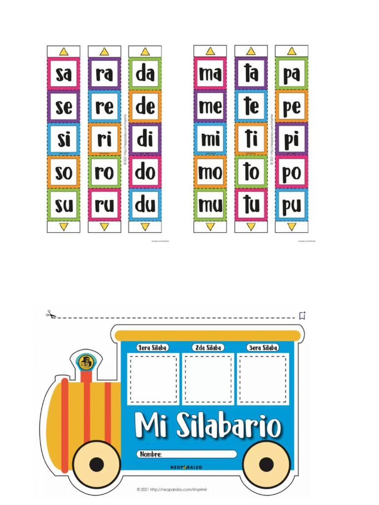 silabario | PDF