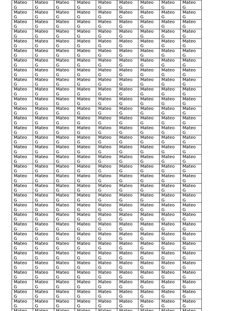 Pegatinas Mateo G | PDF