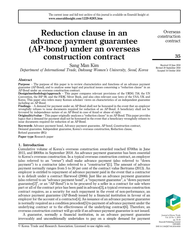 10 1108 - JKT 06 2018 0050 | PDF | Guarantee | Letter Of Credit