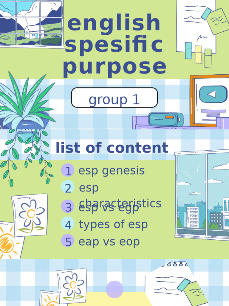 Understanding English for Specific Purposes | PDF | Learning | Cognition
