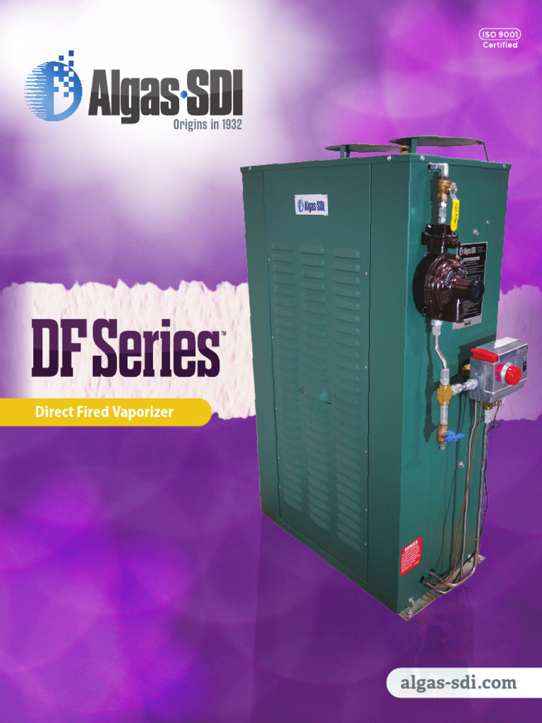 Direct Fired Vaporizers Overview | PDF | Stainless Steel | Valve