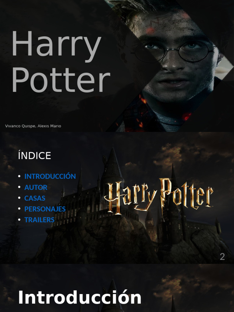 Harr Potter | PDF | Harry Potter | Mundos de fantasía