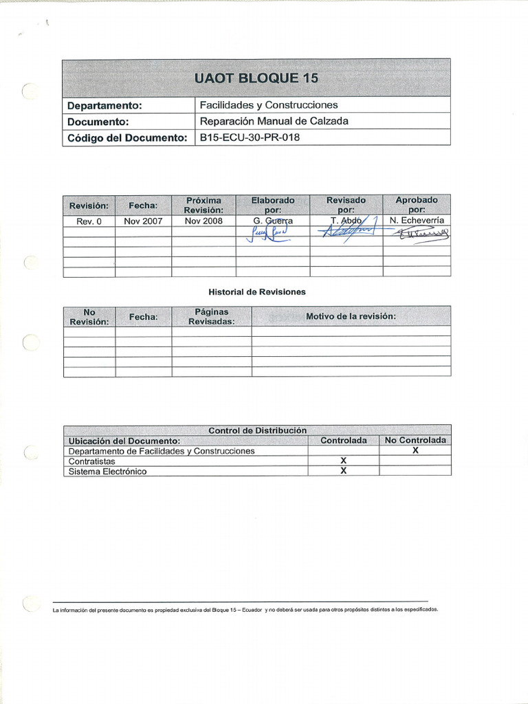 B15-ECU-30-PR-018-0 | PDF | Grava