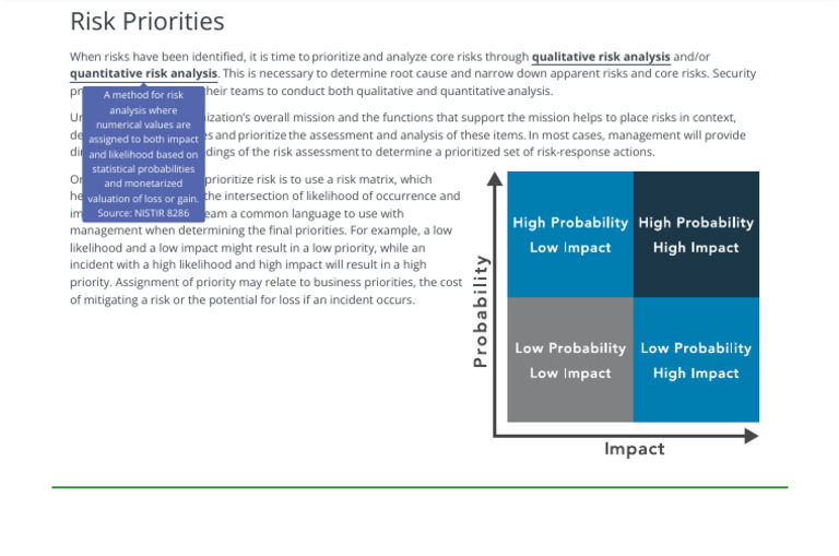 Risk Priorities 3 | PDF