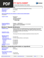 Safety Data Sheet: CIF Disinfectant Floor Cleaner | PDF | Occupational ...