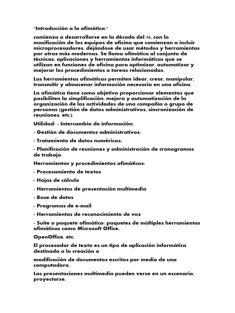 Resumen de Info Segundo Parcial | PDF | Microsoft PowerPoint | Microsoft Excel