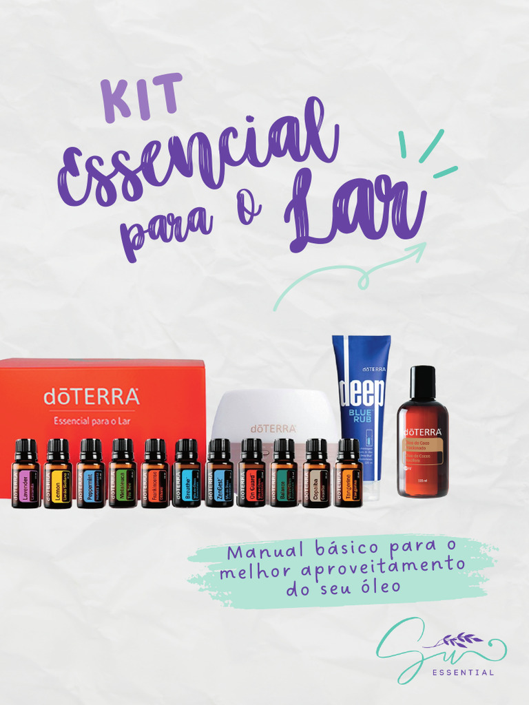 Guia de Uso de Óleos Essenciais para o Lar | PDF | Dor | Digestão