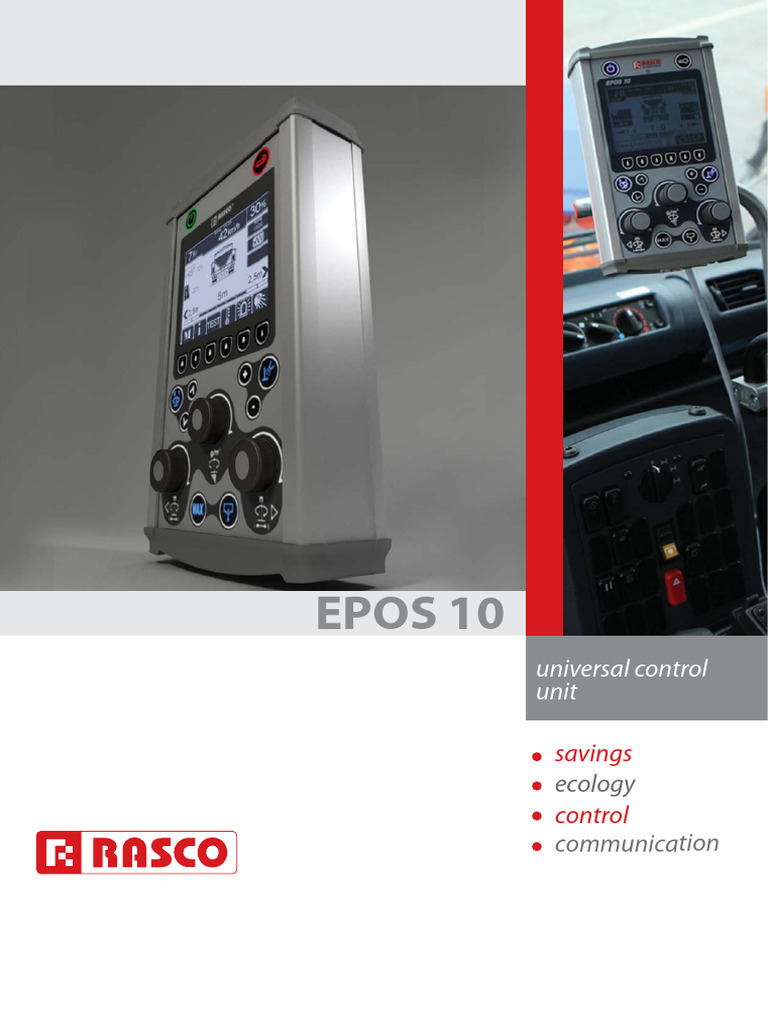 EPOS-10-Control-Unit | PDF | Usb Flash Drive | Equipment