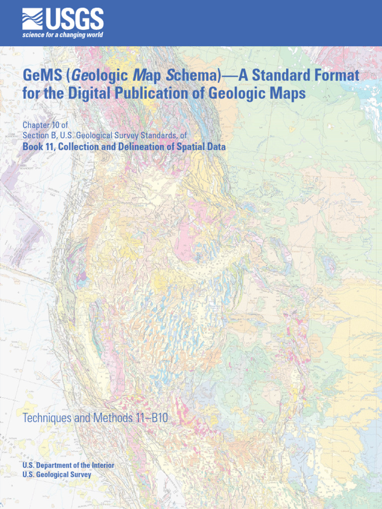 Ge M S: Gems (Ologic Ap Chema) - A Standard Format For The Digital Publication of Geologic Maps ...