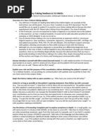 Fall History OSCE Checklist Geeky Medics | PDF | Patient | Medicine