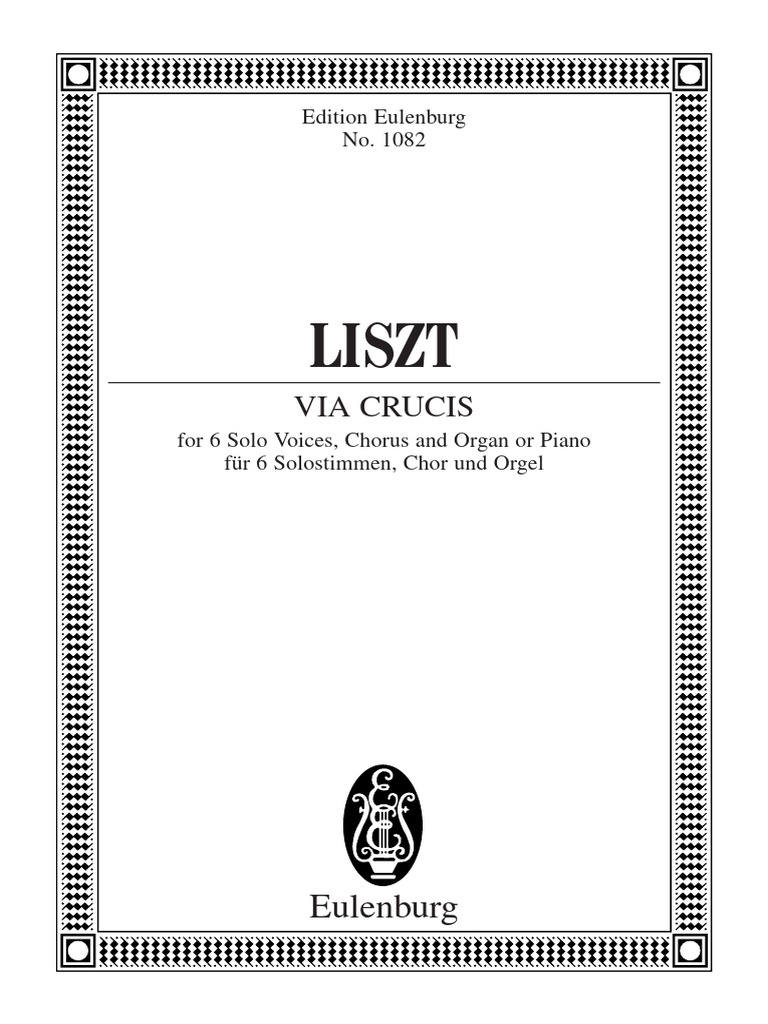 Liszt - Via Crucis | PDF