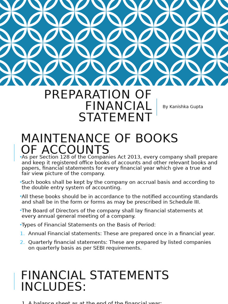 Unit 6 - Preparation of Financial Statements | PDF | Dividend | Expense