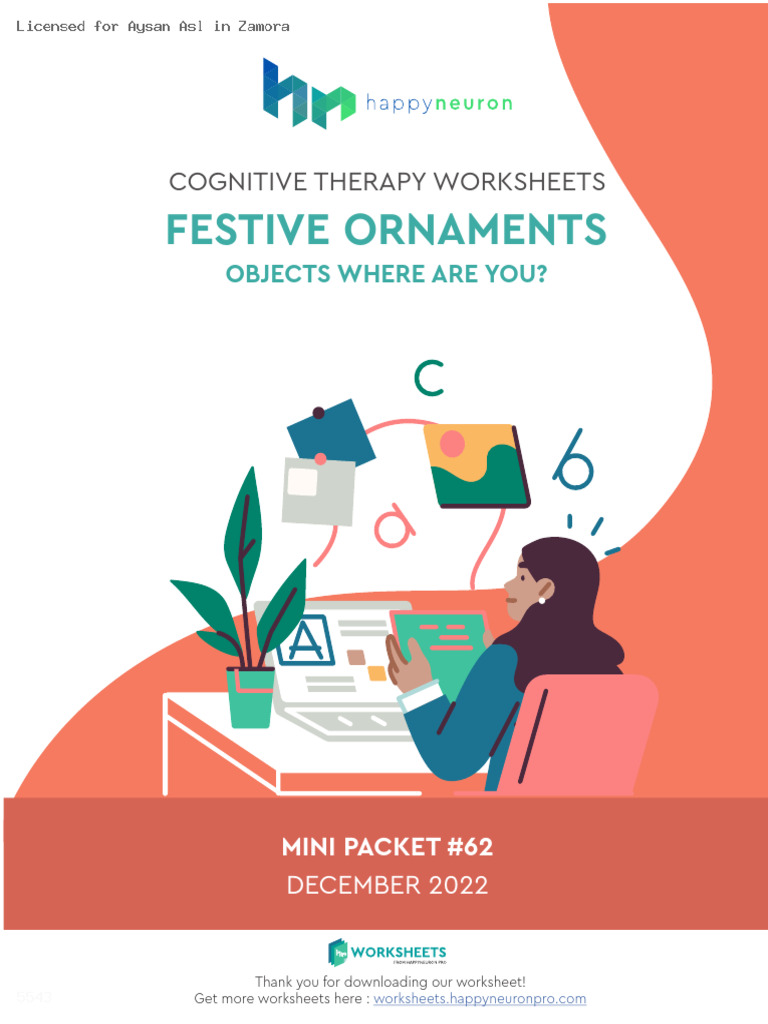Mini-packet #62 | PDF | Memory | Executive Functions