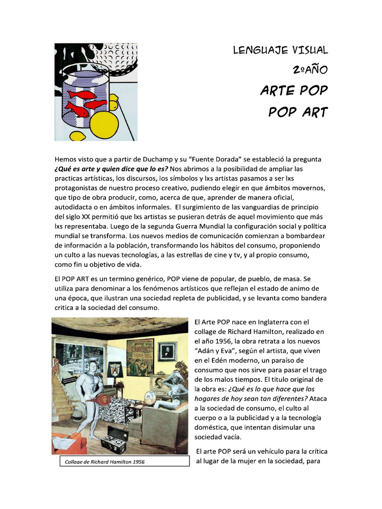 Arte Pop | PDF