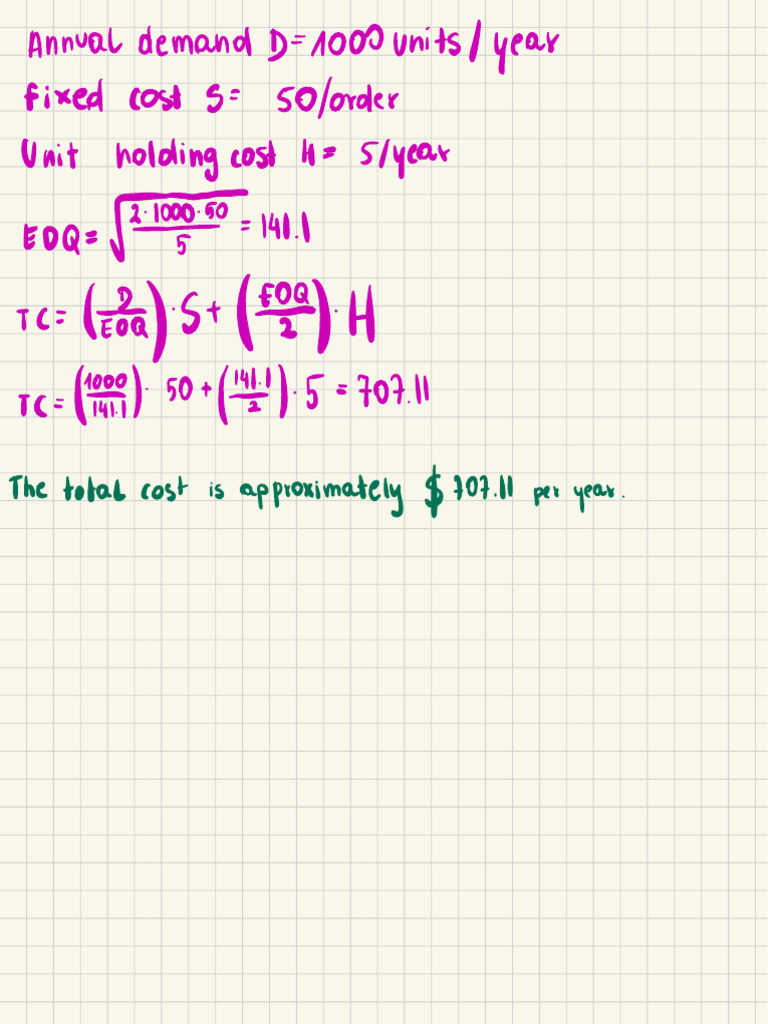 Homework Logistics | PDF