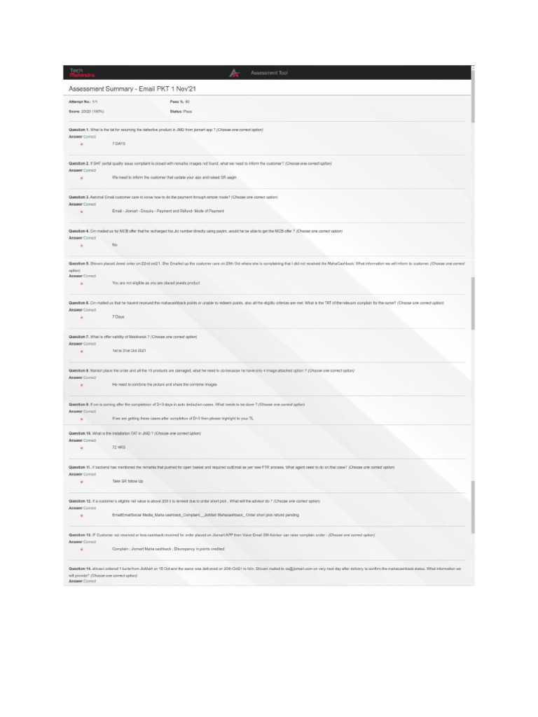 PKT NOV 1st HALF | PDF
