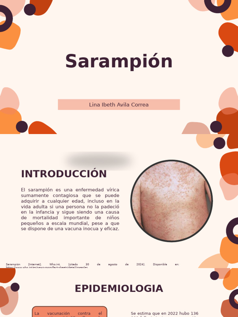 Sarampión | PDF | Sarampión | Microbiología