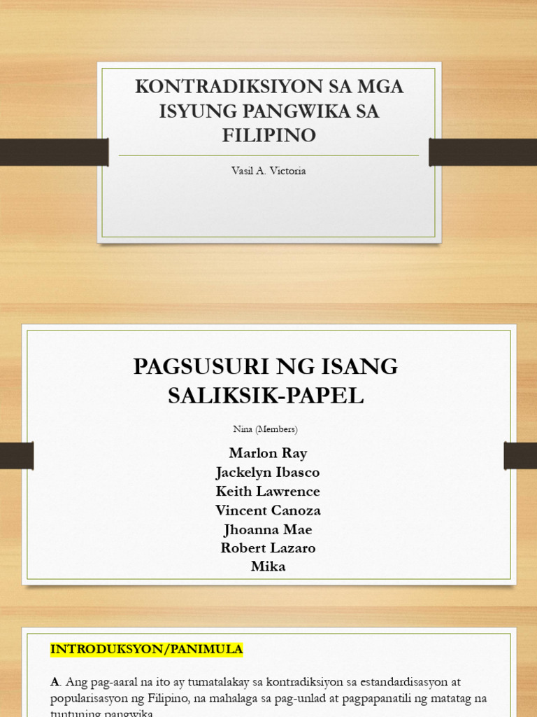 PANANALIKSIK-KOMPAN-GROUP-1 | PDF