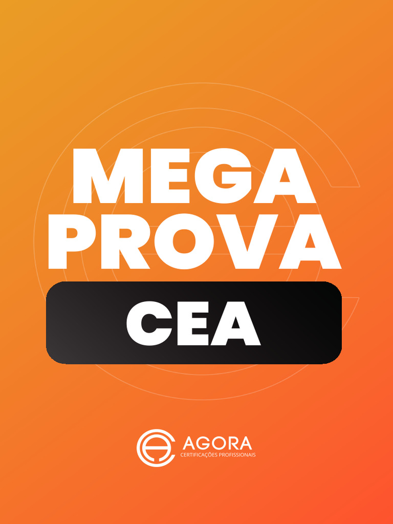 Mega Prova CEA | PDF