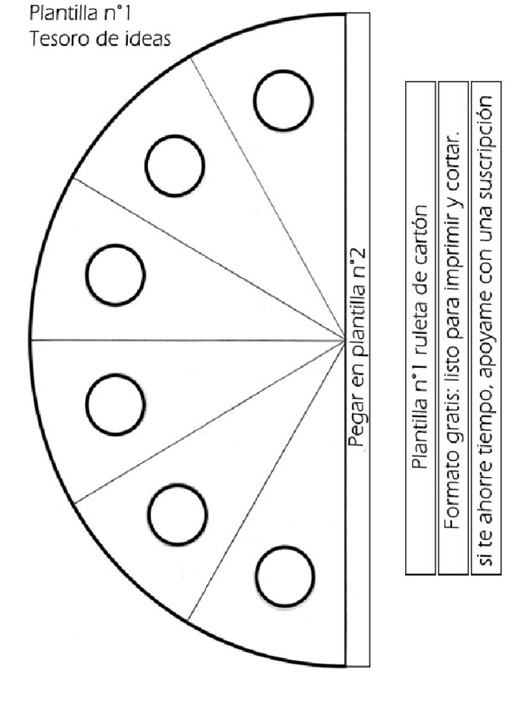 Plantilla N°1 Ruleta Versión Dos | PDF