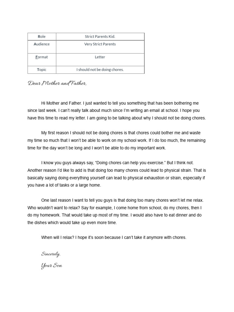 Lodge A Complaint Chores | PDF