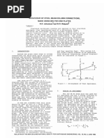 Doubler Plate Design and Analysis | PDF