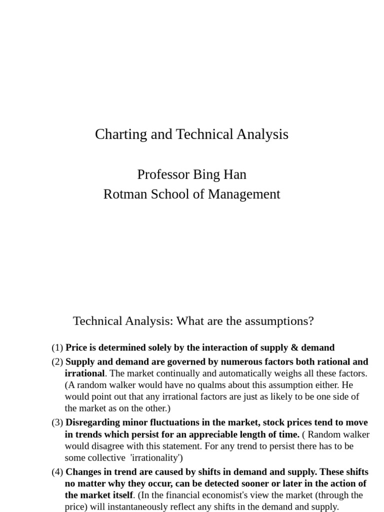 techanical analysis | PDF | Technical Analysis | Stocks