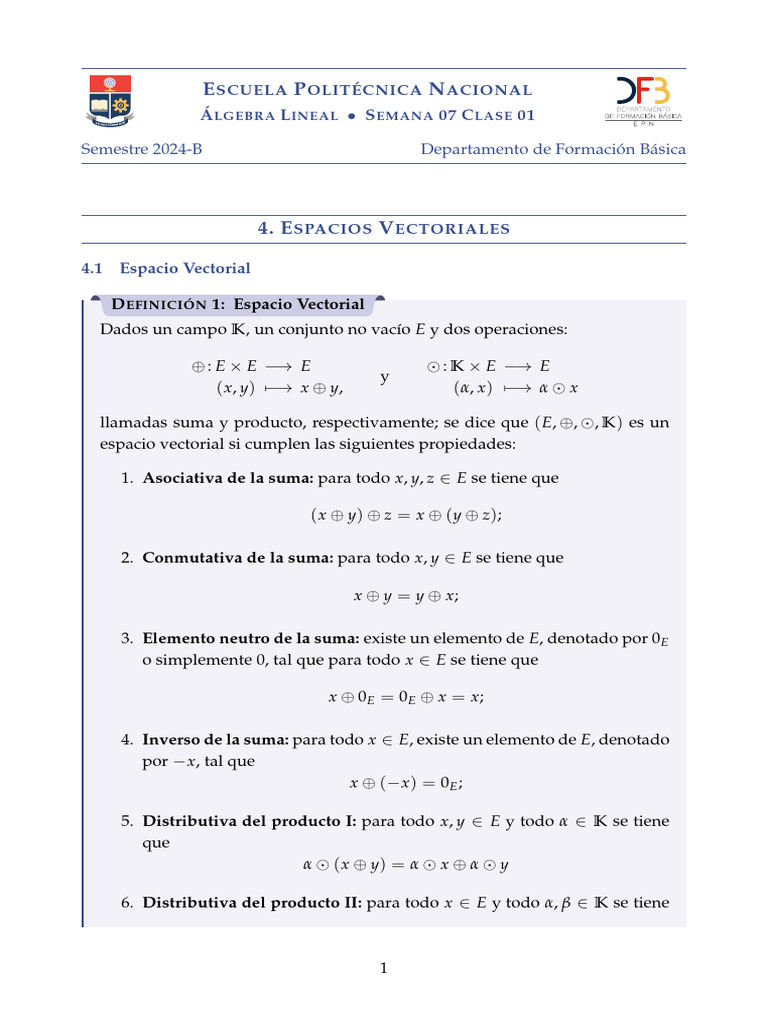 Algebra 2 | PDF | Espacio vectorial | Vector Euclidiano
