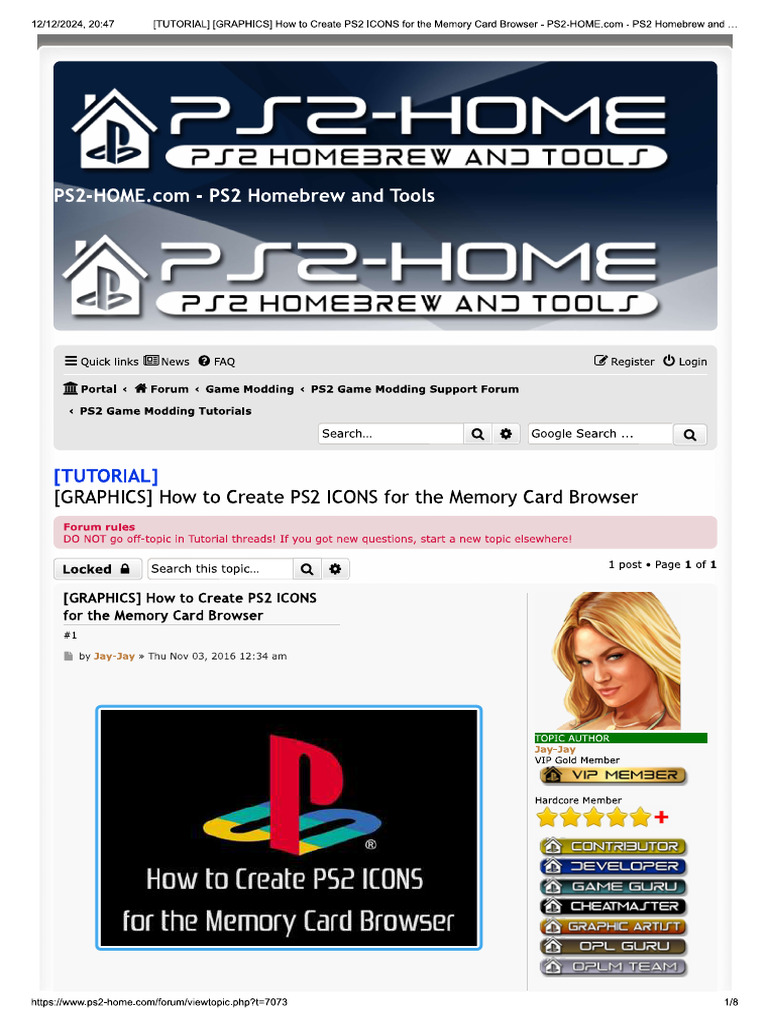 Tutorial Creat Icon For ps2 | PDF
