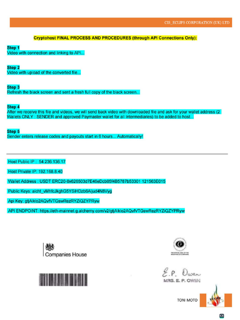 Cis API key ecl | PDF