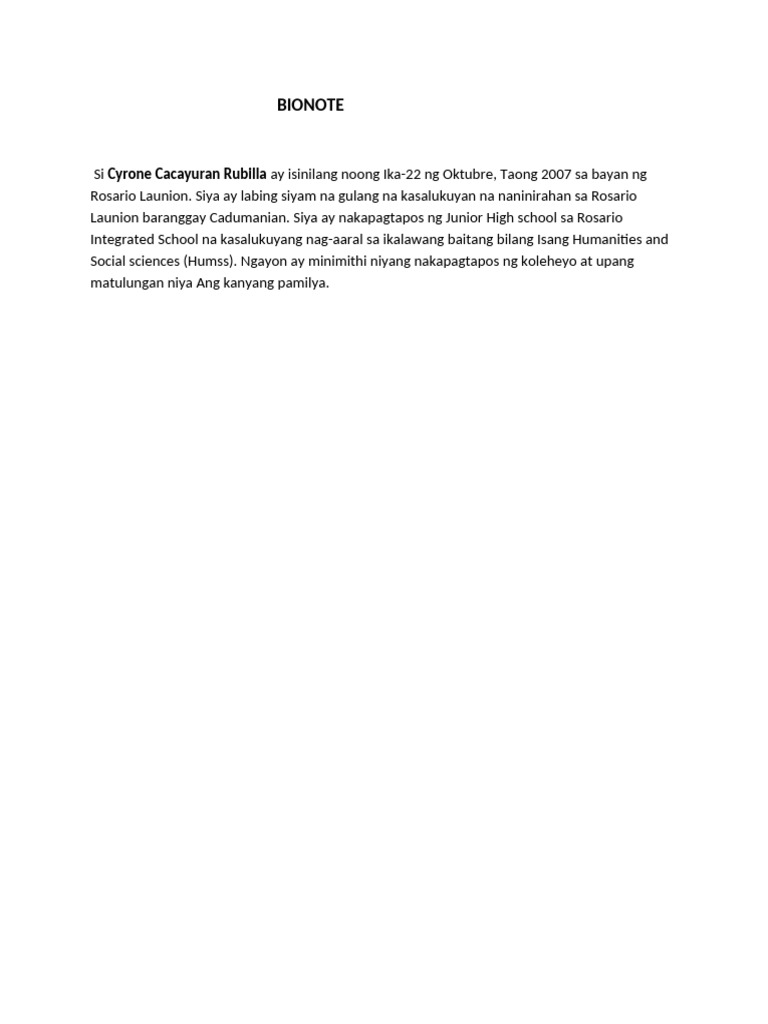 Bionote Wps Office | PDF