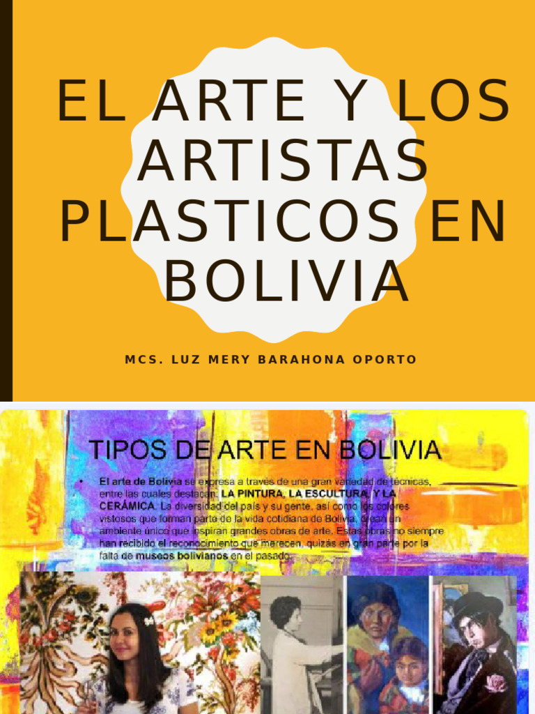 El Arte y Los Artistas Plasticos en Bolivia | PDF