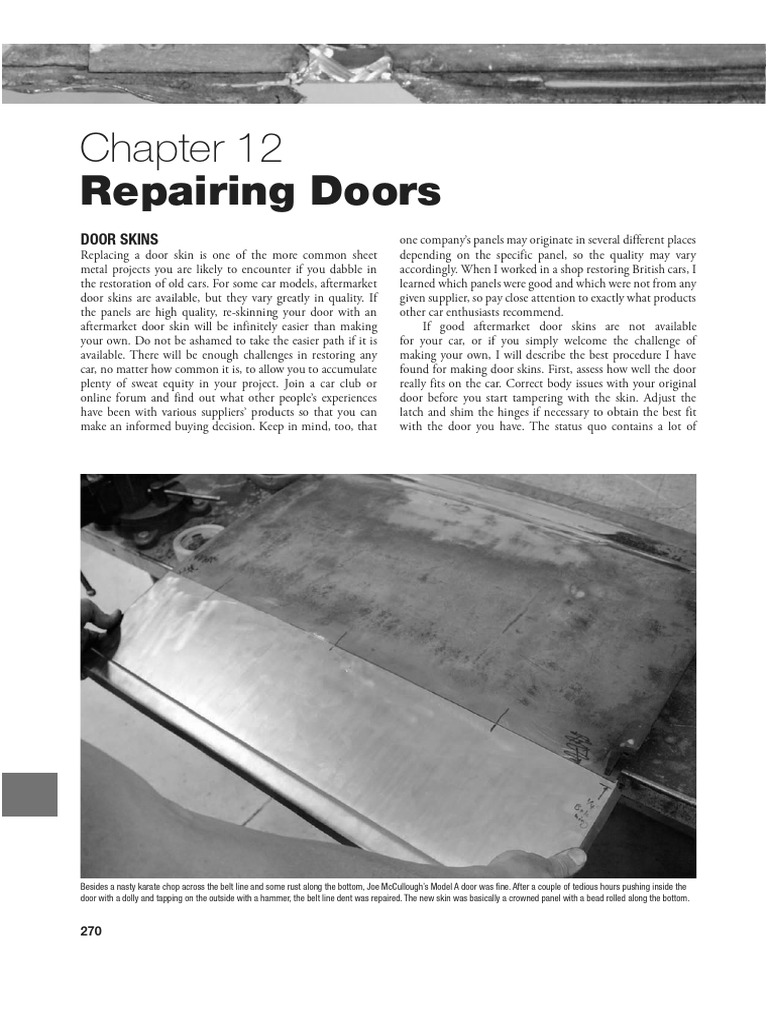Repairing Doors | PDF | Door