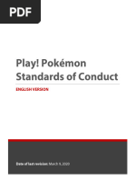 Pokemon Sanctioning Regulations v1 | PDF | Government | Government ...