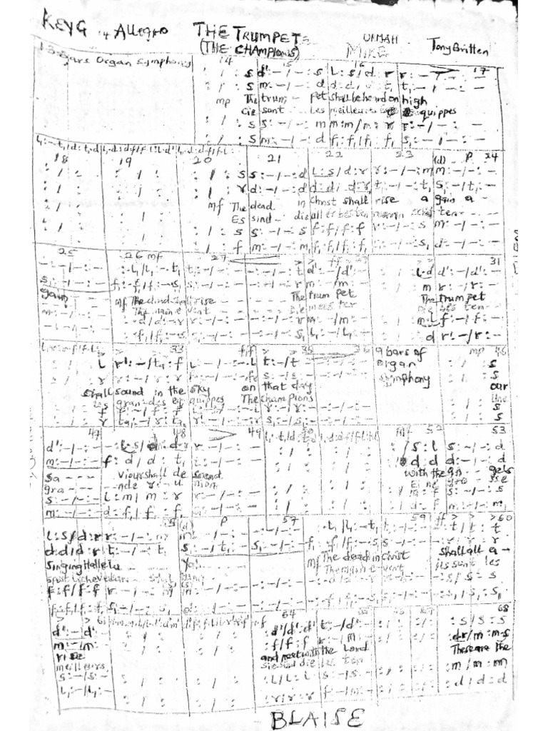 Champions League the Trumpet_115835 | PDF