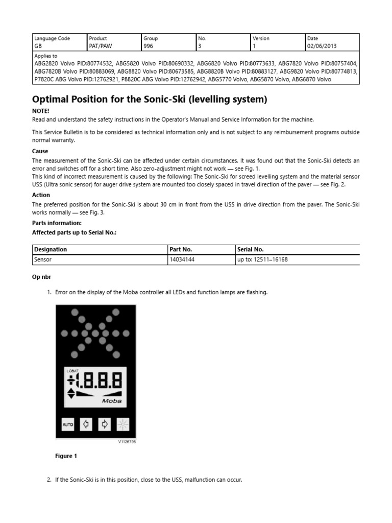 Sensor Abg 7820 | PDF