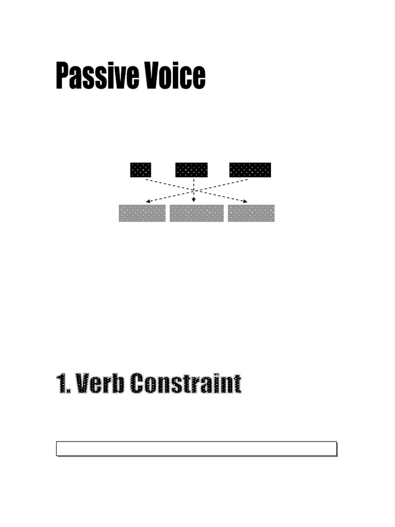 Passive Voice and Adverbs | PDF | Verb | Adverb
