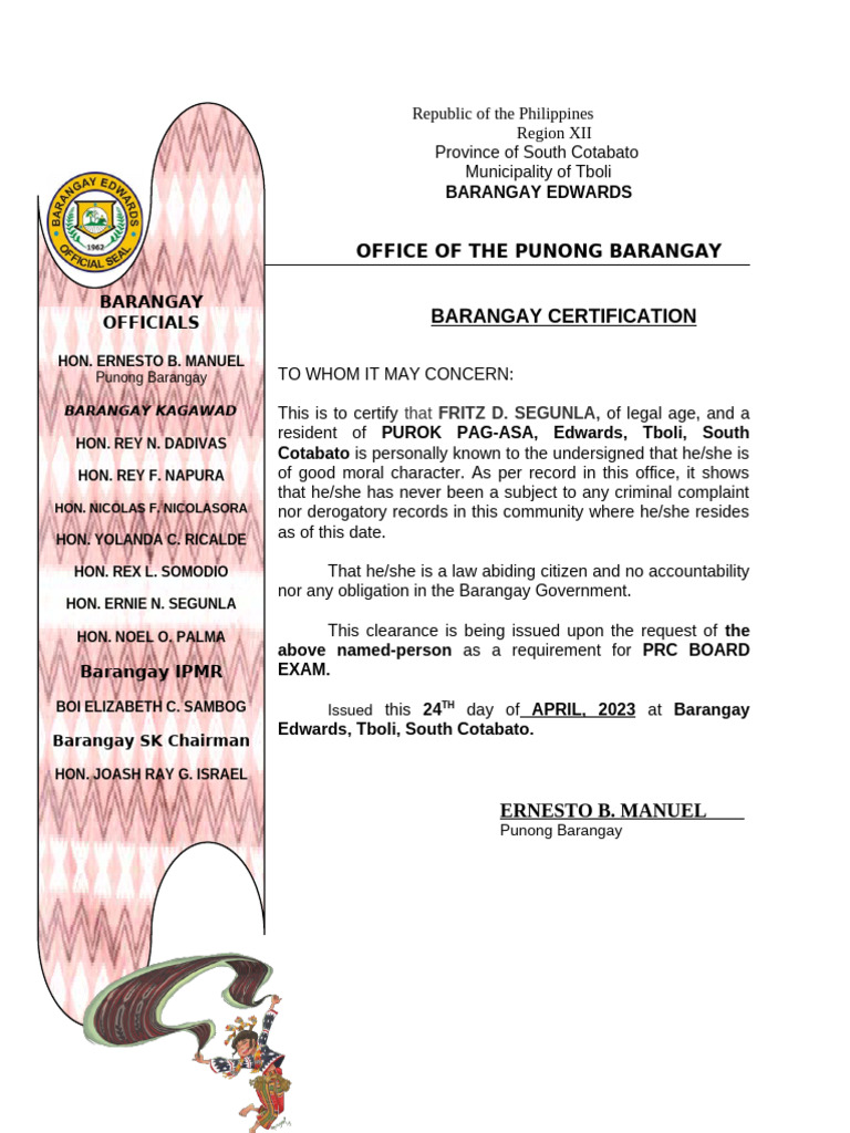 CERT.-PRC | PDF