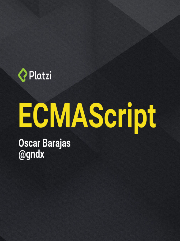 Nuevo Curso de Ecmascript Historia y Versiones de Javascript f8321db5 ...