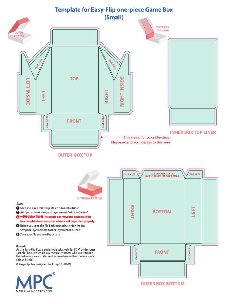 easy-flip-box-small template | PDF