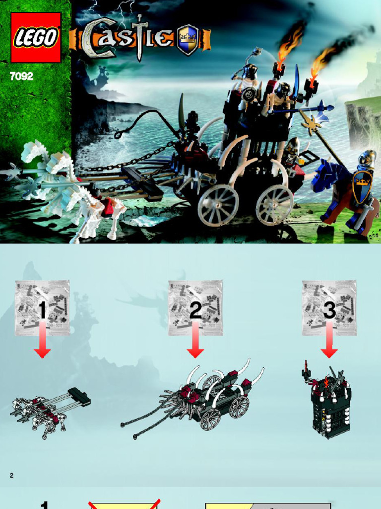 7092 Manual Lego Castle | PDF