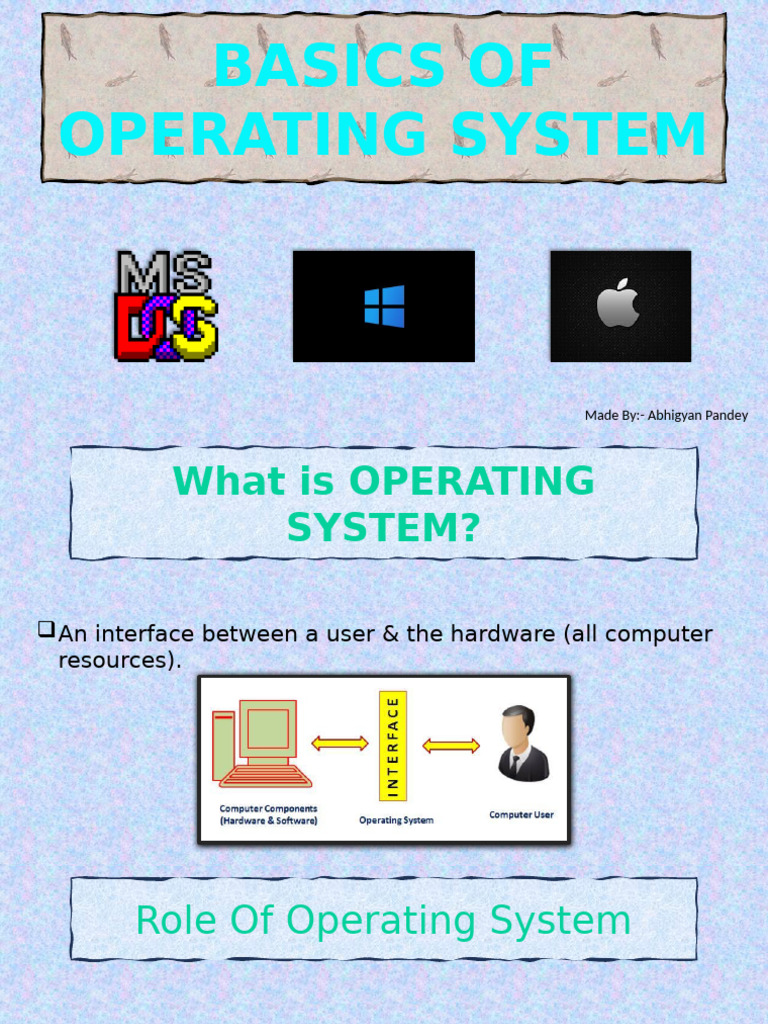 Understanding Operating Systems Basics | PDF