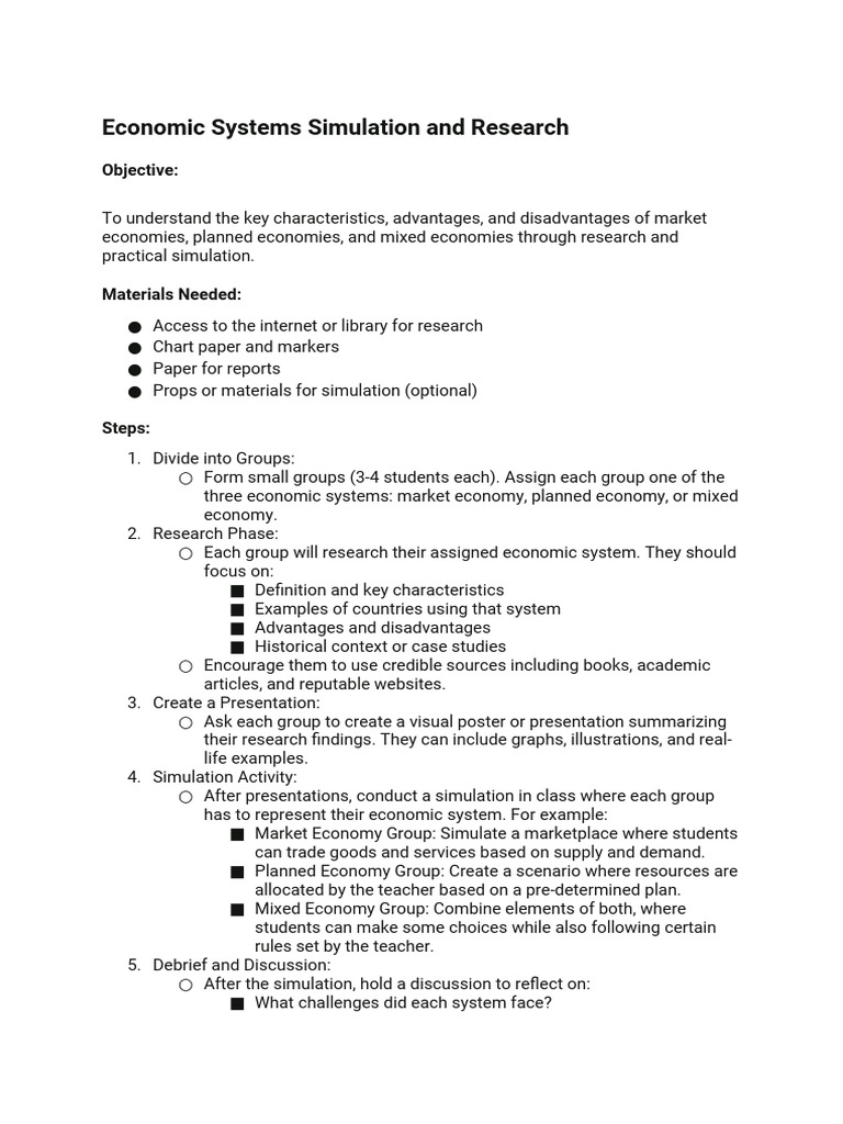 Economic Systems Simulation and Research | PDF | Economic System ... Economic Systems Simulation and Research | PDF | Economic System ...