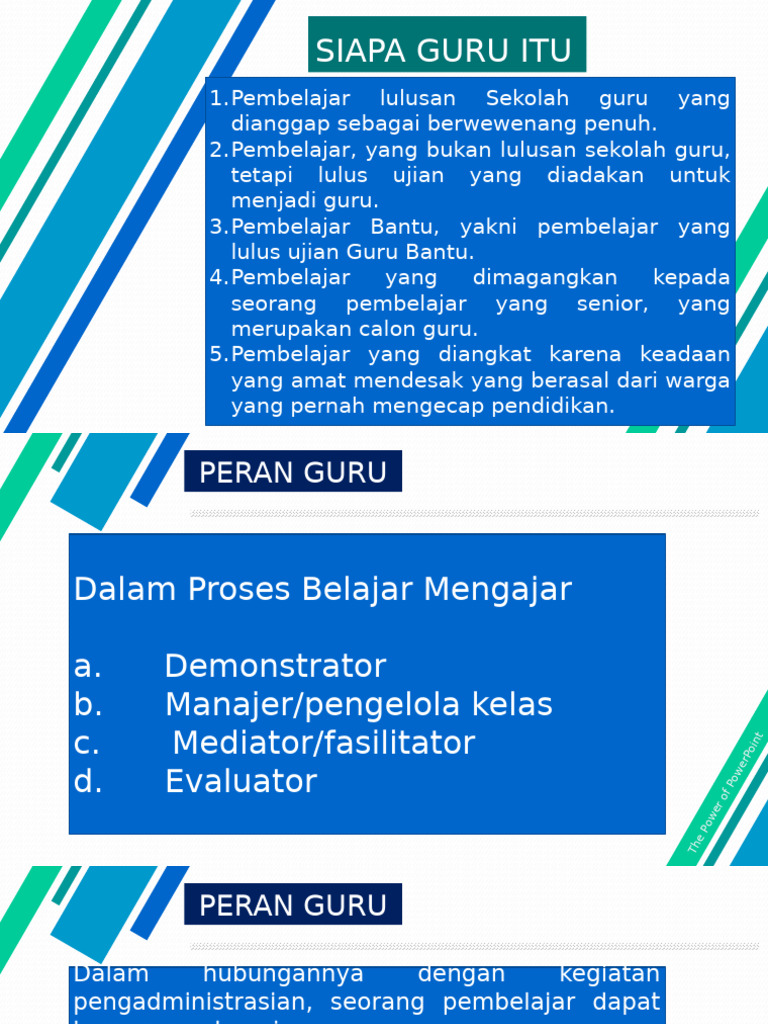 Tupoksi Guru | PDF