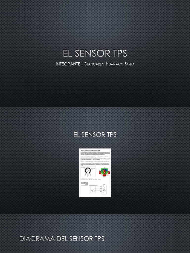 Sensor TPS | PDF