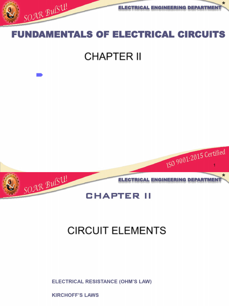 FEC Chapter 2 | PDF | Electrical Network | Electricity