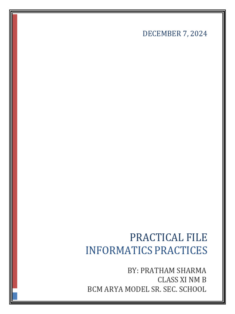 prthm pf (1) | PDF | Data Management Software | Data Management