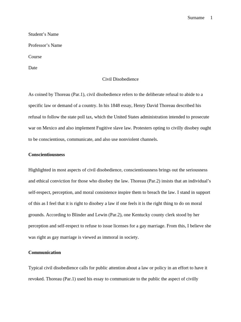 Understanding Civil Disobedience Principles | PDF | Civil Disobedience