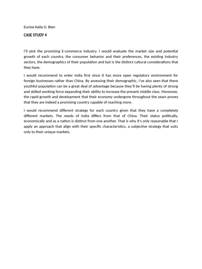 Case Study 4 | PDF