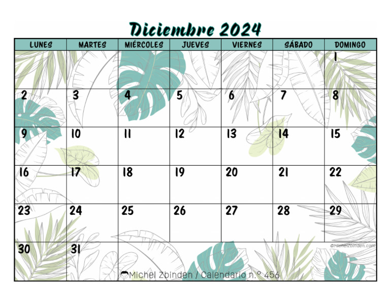 Calendario Michel Zbinden | PDF